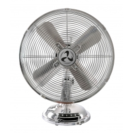 Tradition Chrome Retro table fan by Casafan - Anemis